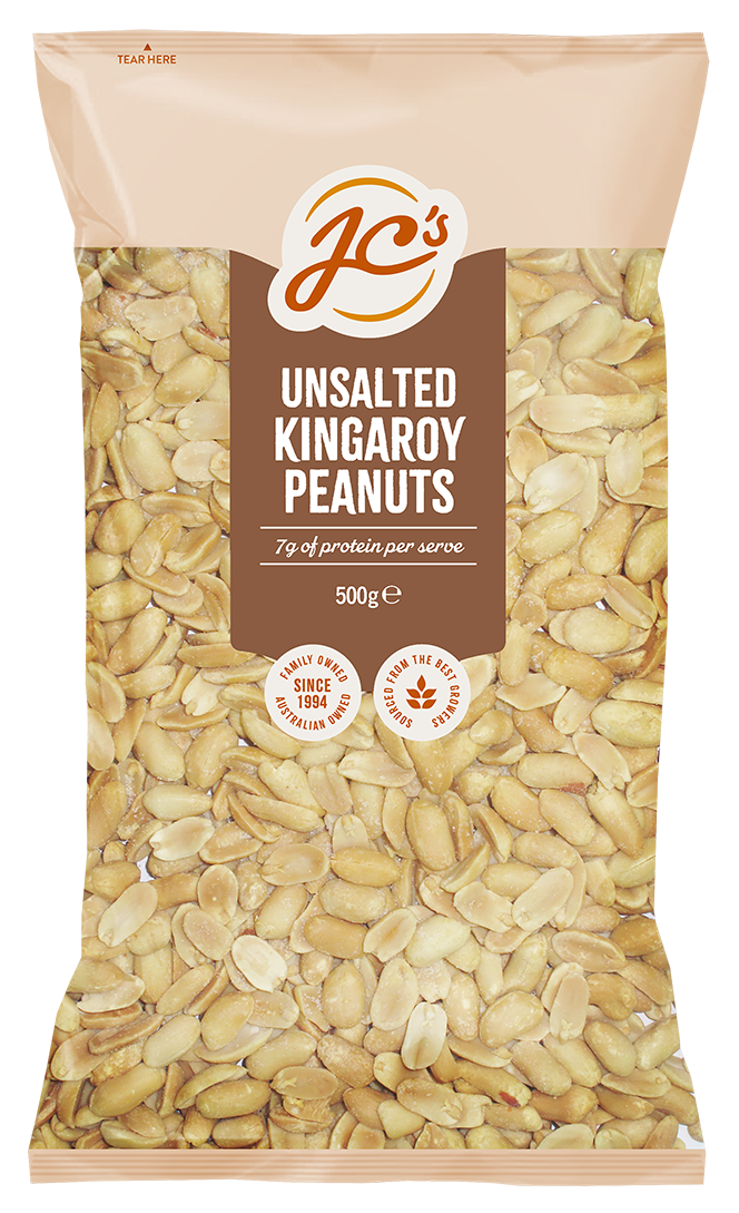 Australian Unsalted Peanuts - J.C.'s Quality Foods