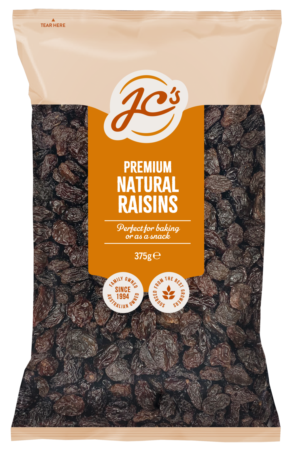 Premium Australian Natural Raisins - J.C.'s Quality Foods