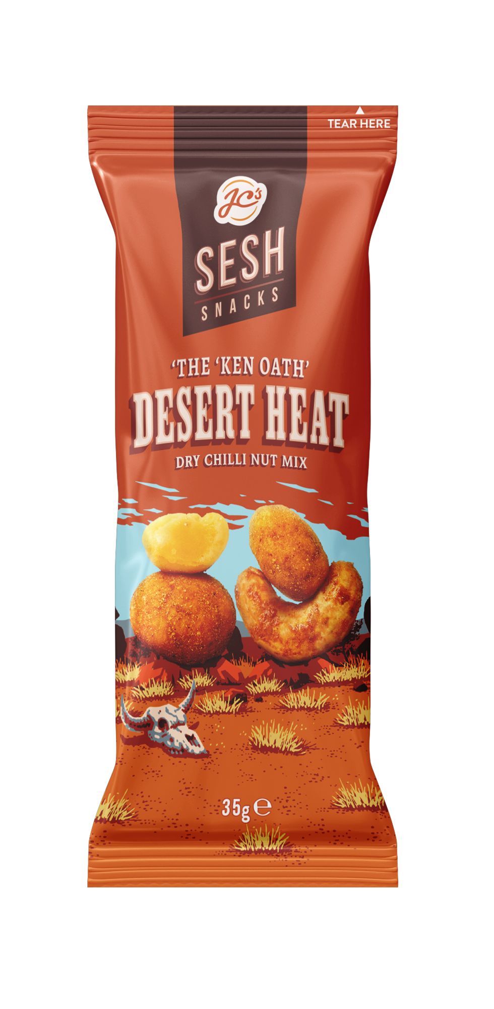 Sesh Snacks The ‘Ken Oath’ Desert Heat Mix - J.C.'s Quality Foods